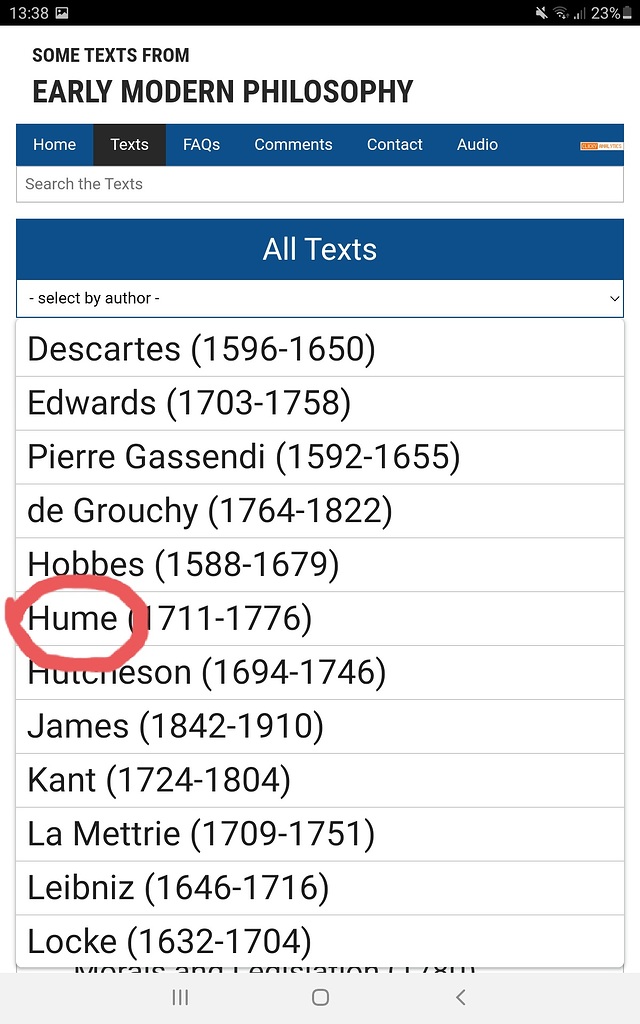 معرفی سایت Earlymoderntexts برای دوستداران فلسفه - تالار زبانشناس