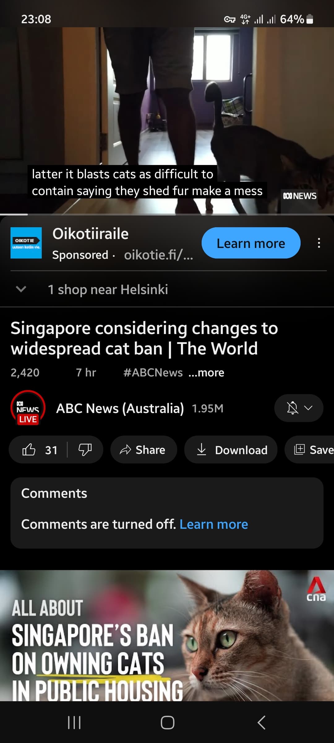 معنی latter it blast cats چیست؟ - تالار زبانشناس